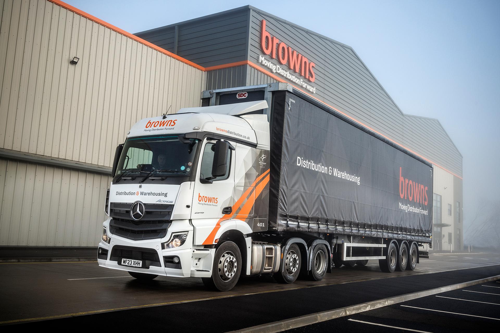 Full Load Pallet Transport UK | Browns Distribution