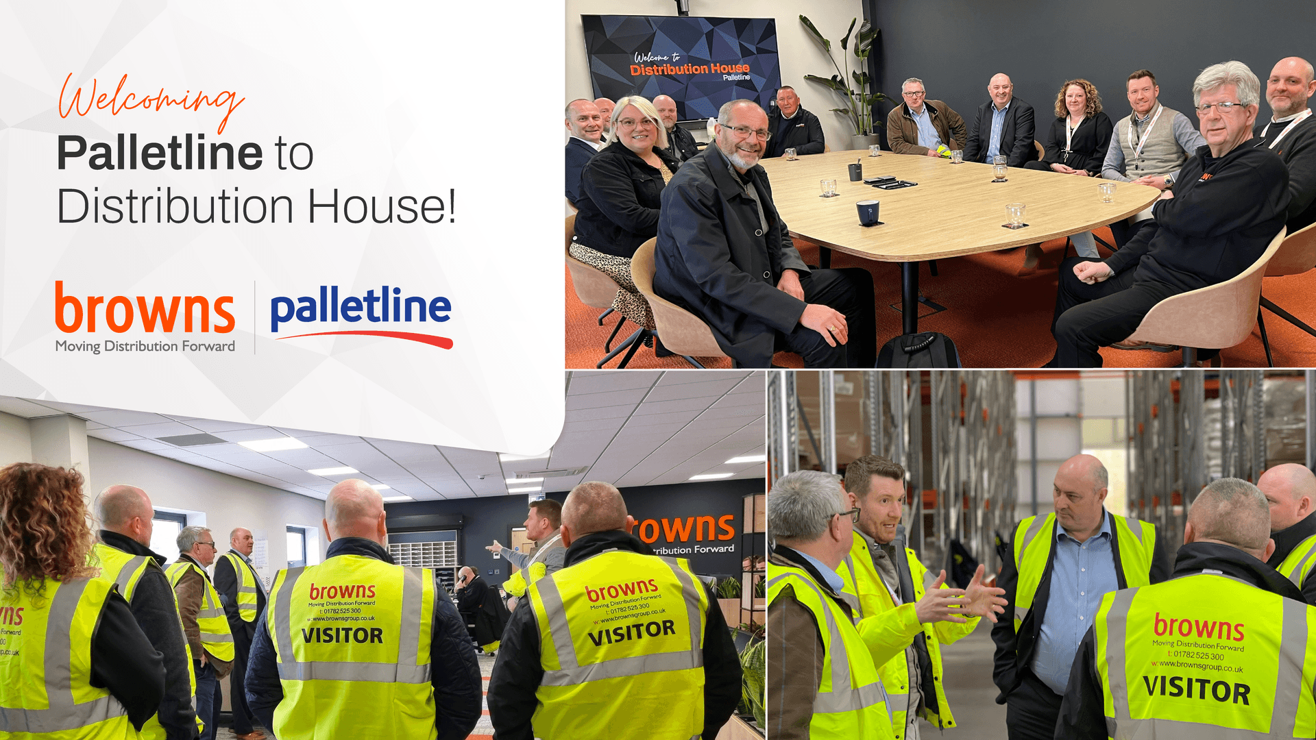 Welcoming the Palletline Team to Distribution House